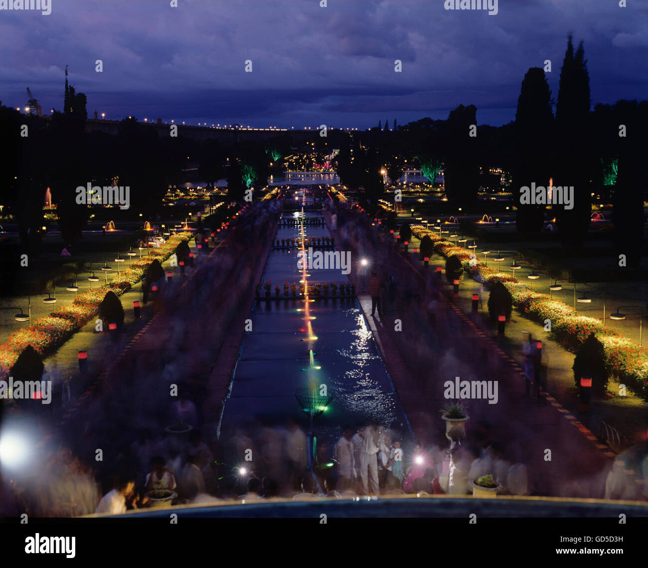 Brindavan gardens hi-res stock photography and images - Alamy