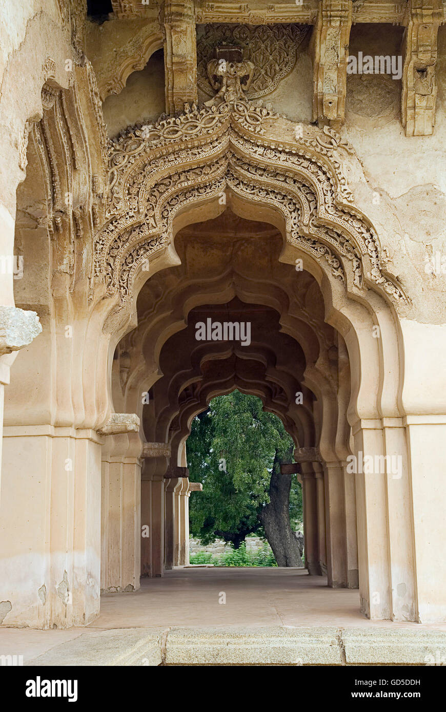 The Lotus Mahal Stock Photo - Alamy