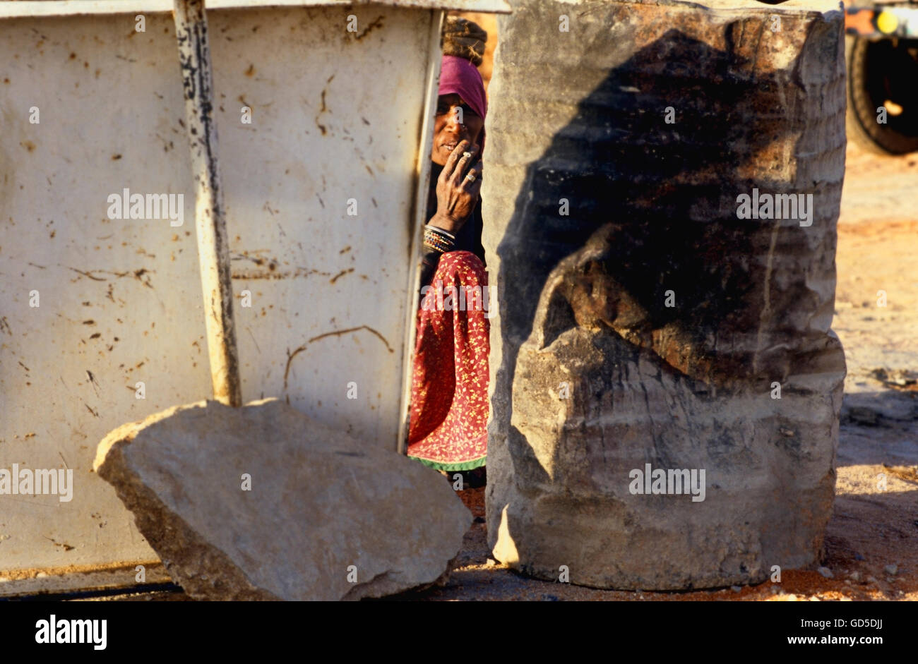 Tribal woman worker Stock Photo - Alamy
