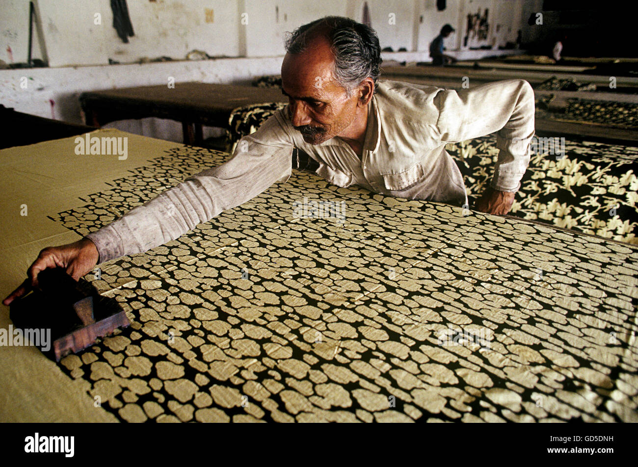 Block printing hi-res stock photography and images - Alamy