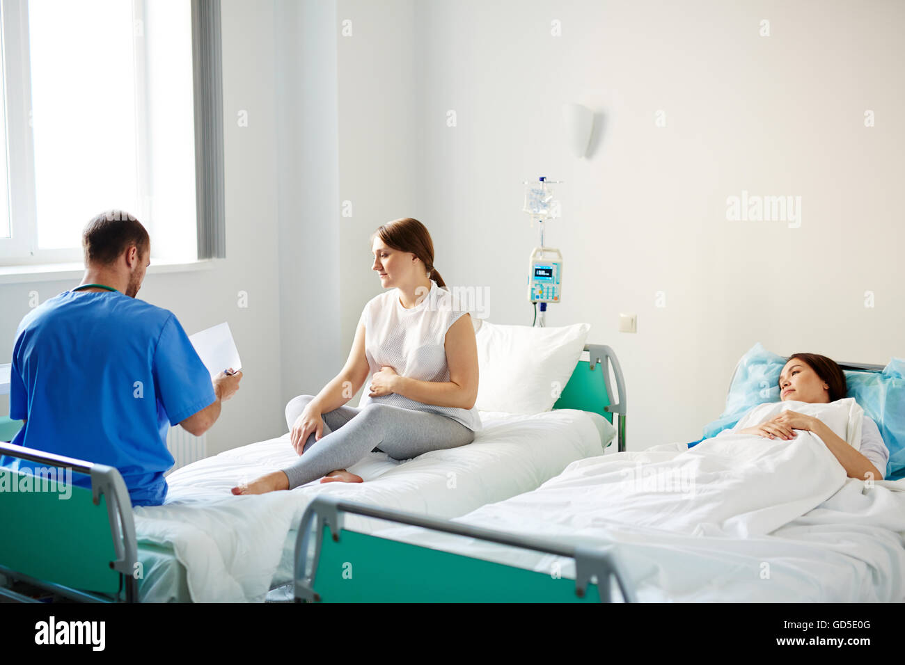 In modern clinic Stock Photo - Alamy
