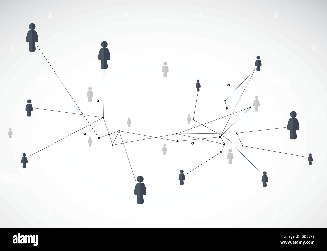 Abstract human connection Stock Vector Image & Art - Alamy