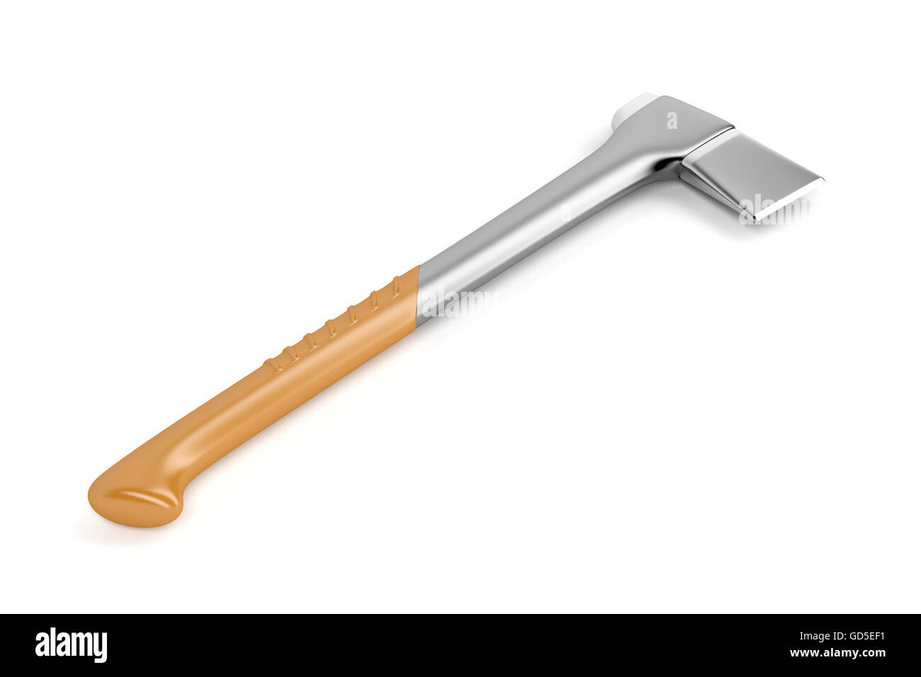 Axe on white background, 3D illustration Stock Photo - Alamy