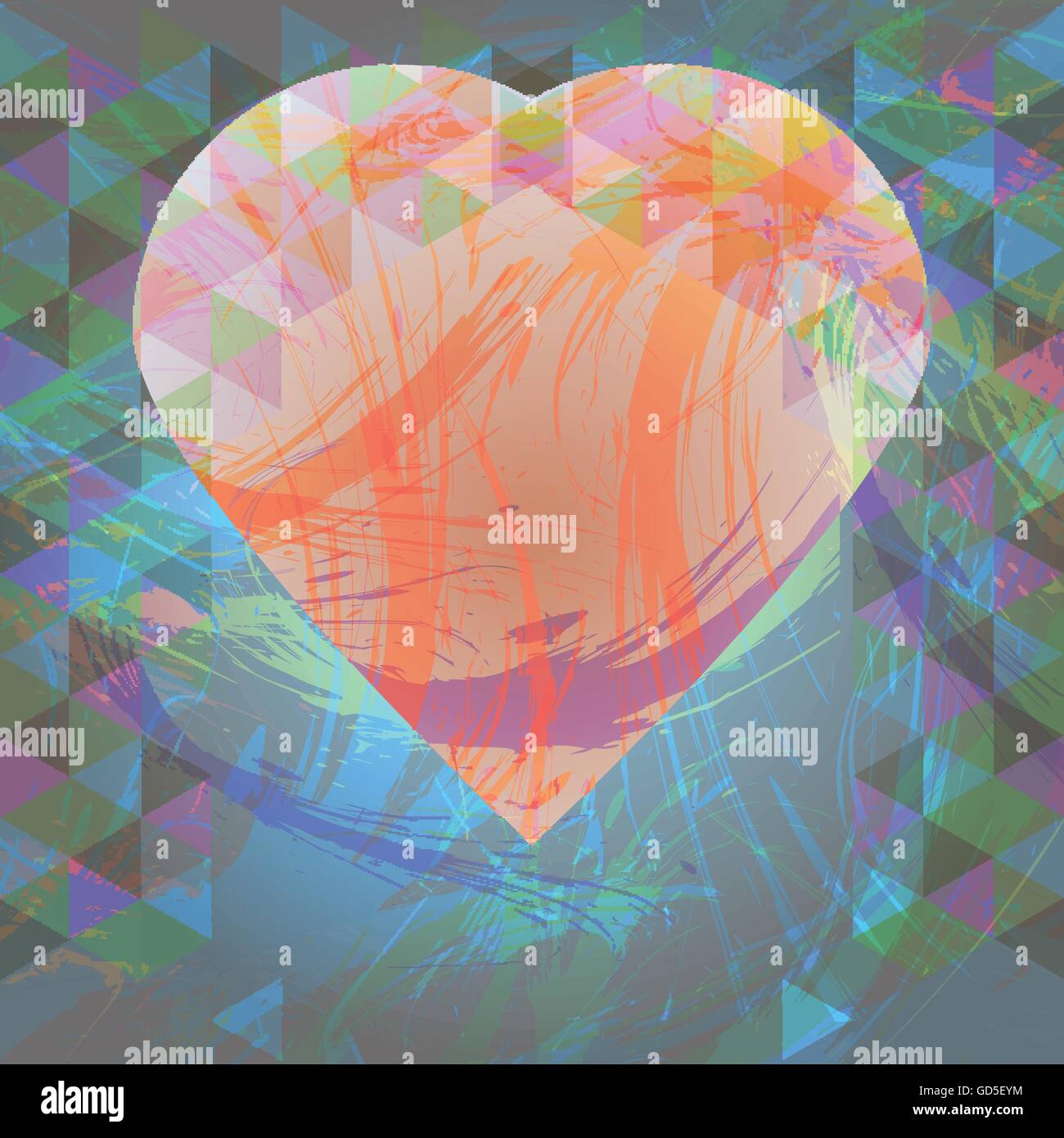 Geometric pattern big triangles hi-res stock photography and images - Alamy