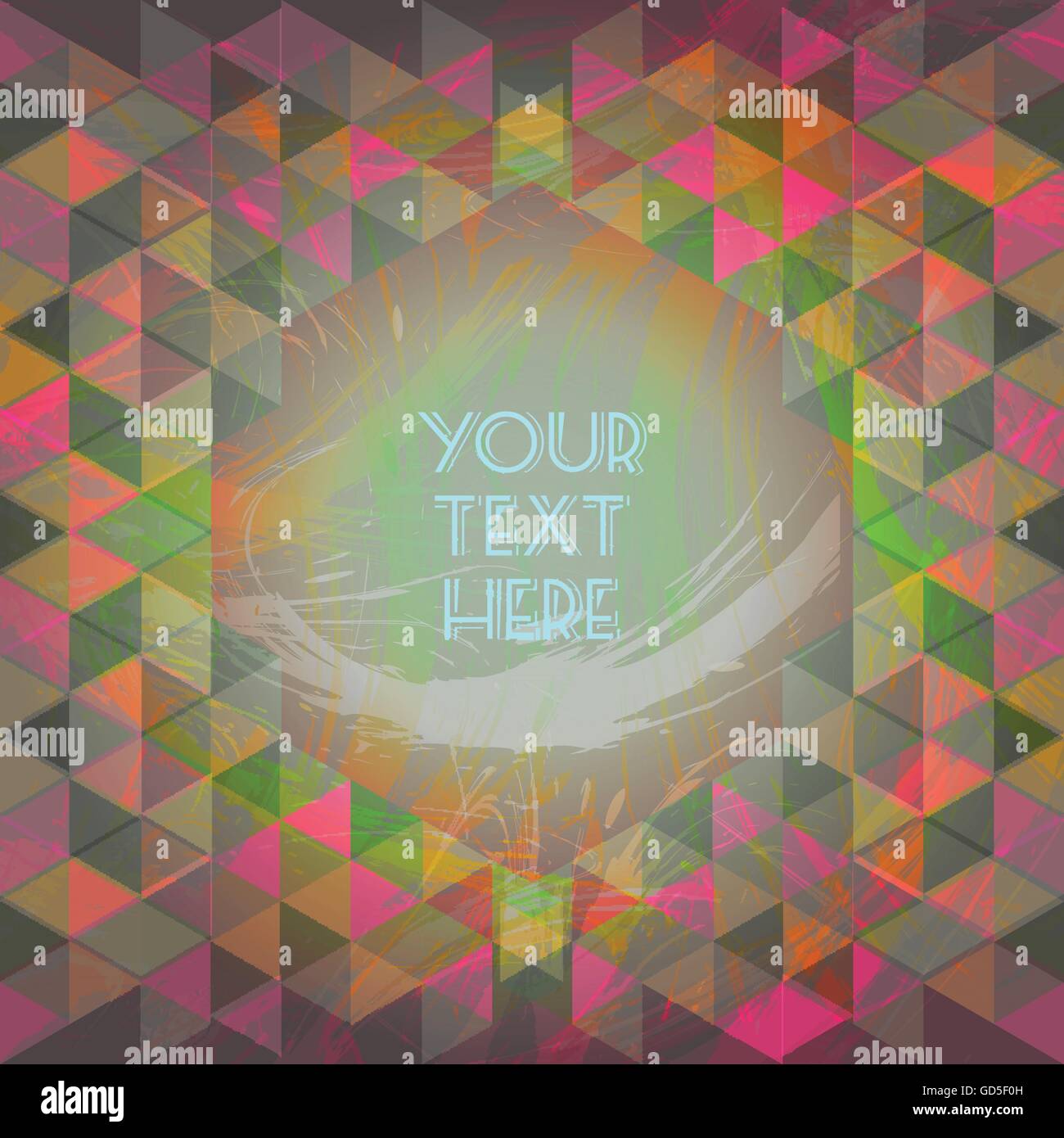 Red pink triangles abstract Stock Vector Images - Alamy