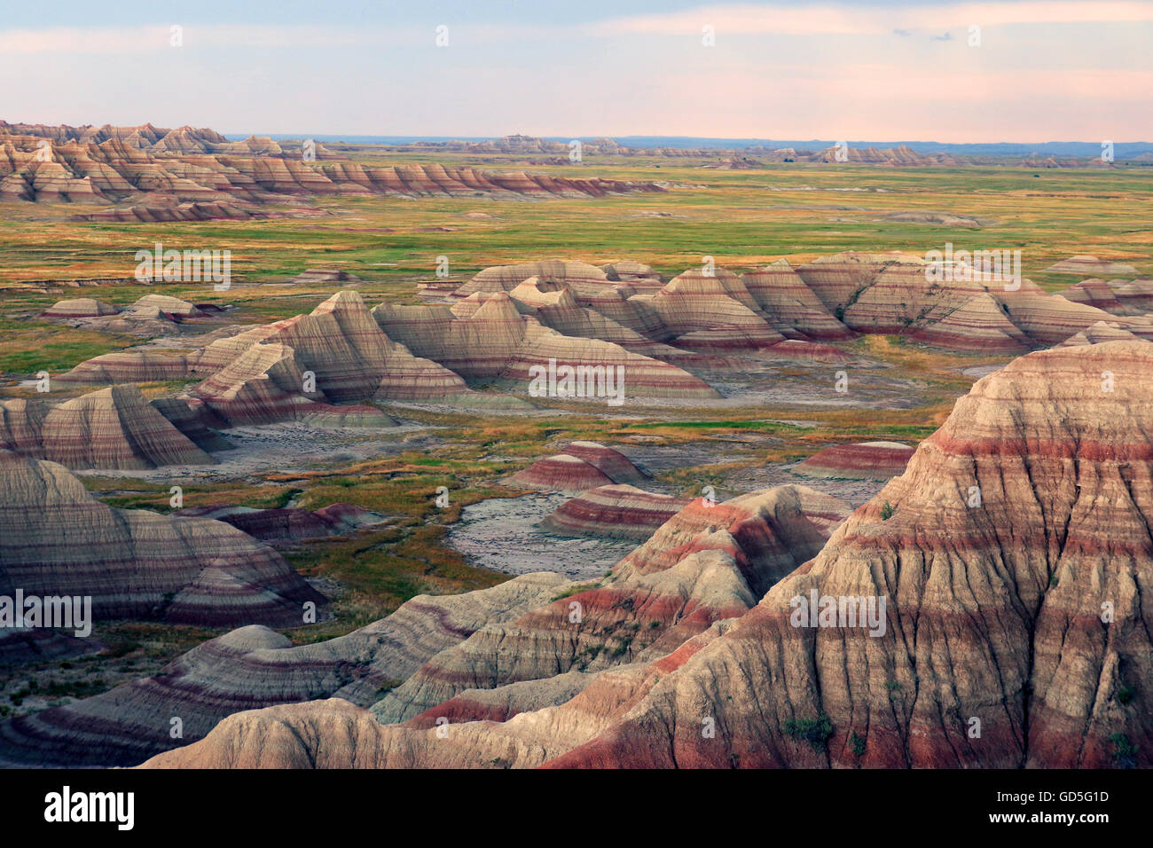 Badlands, South Dakota Stock Photo - Alamy