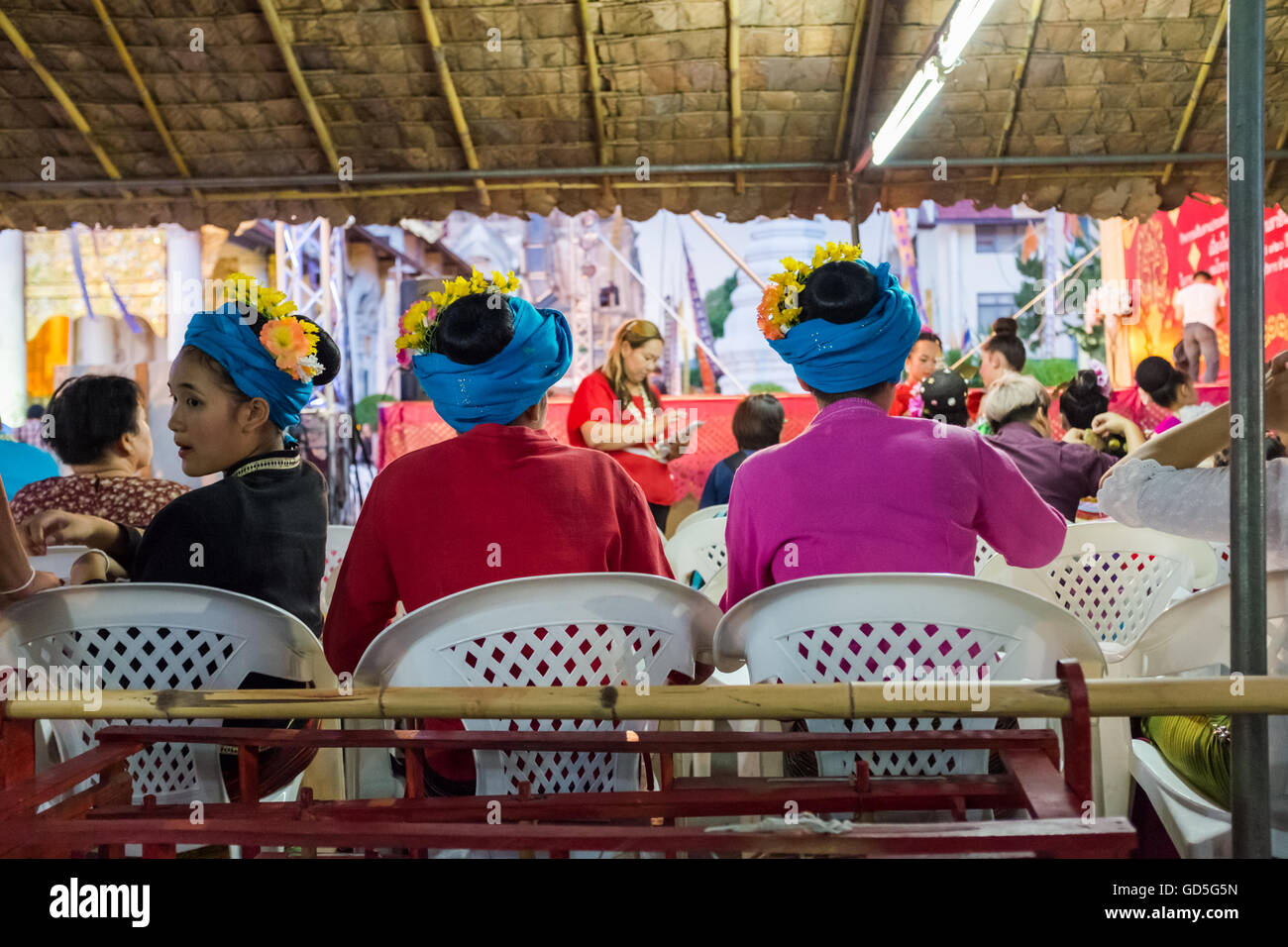 Waiting for performers hi-res stock photography and images - Alamy