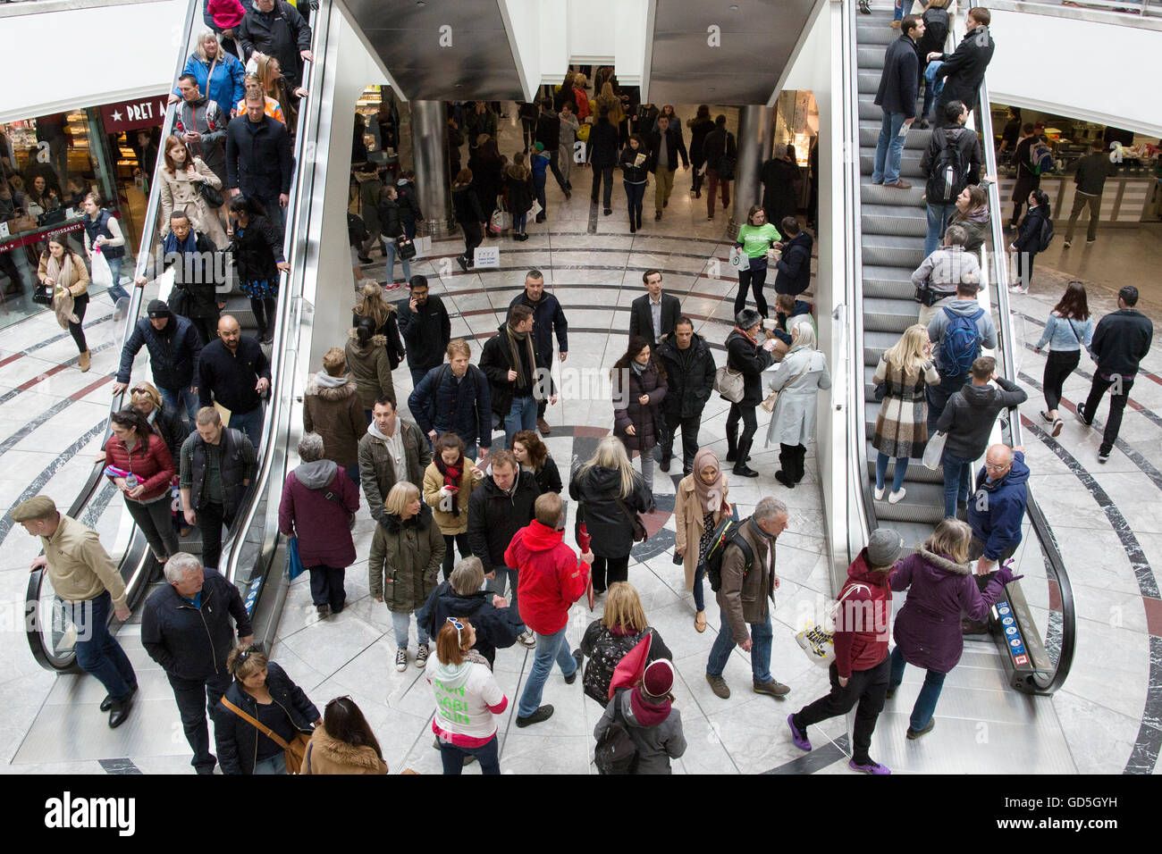 Cabot square mall hi-res stock photography and images - Alamy