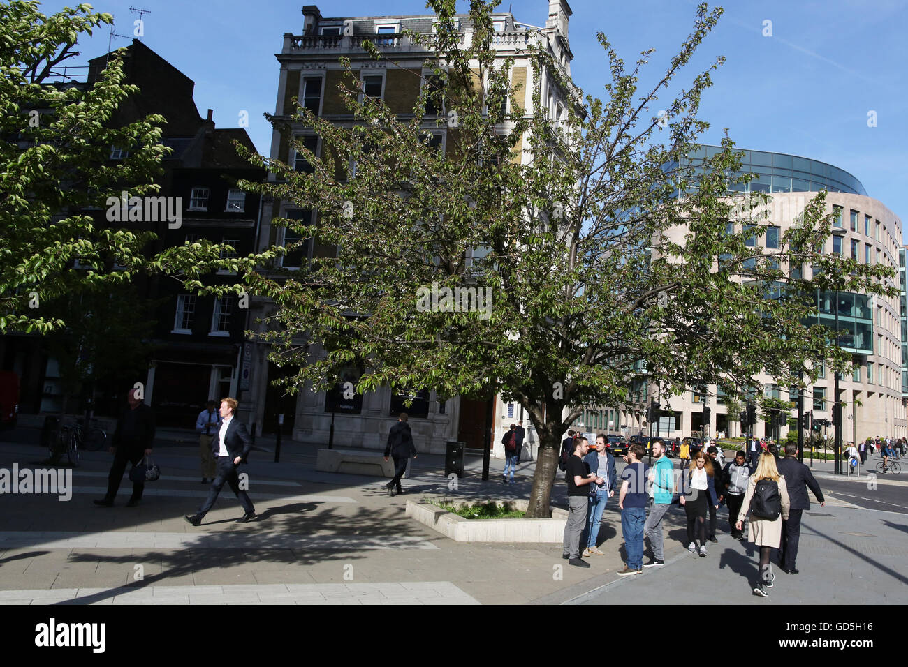 Office worker in The City of London, England, UK Stock Photo - Alamy