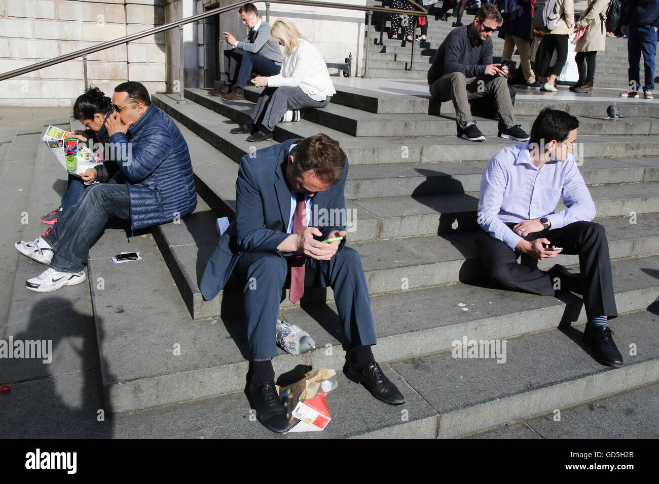 Office workers in The City of London, England, UK Stock Photo - Alamy
