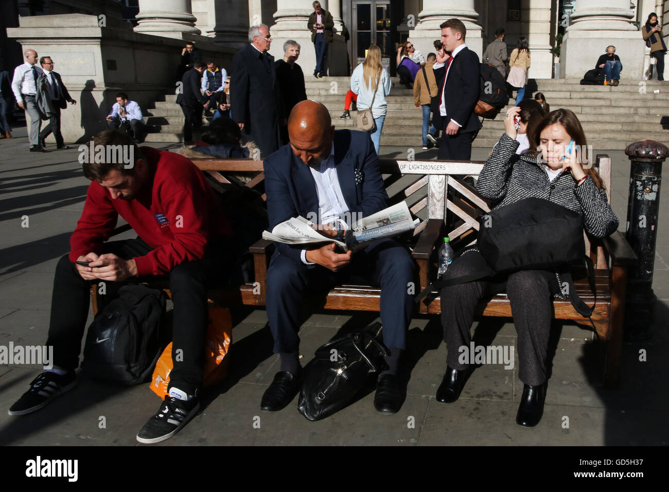 Office workers in The City of London, England, UK Stock Photo - Alamy