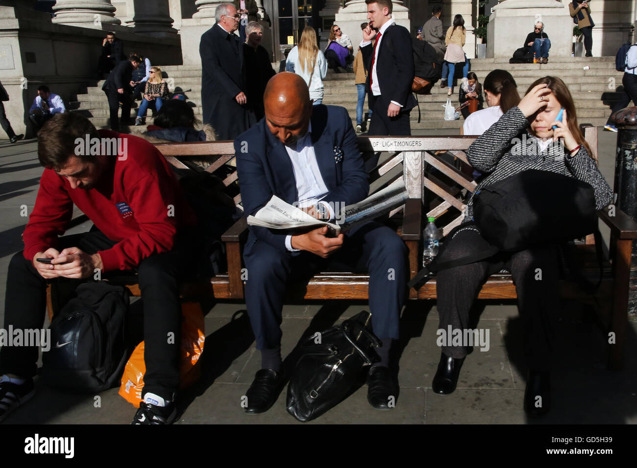 Office workers in The City of London, England, UK Stock Photo - Alamy