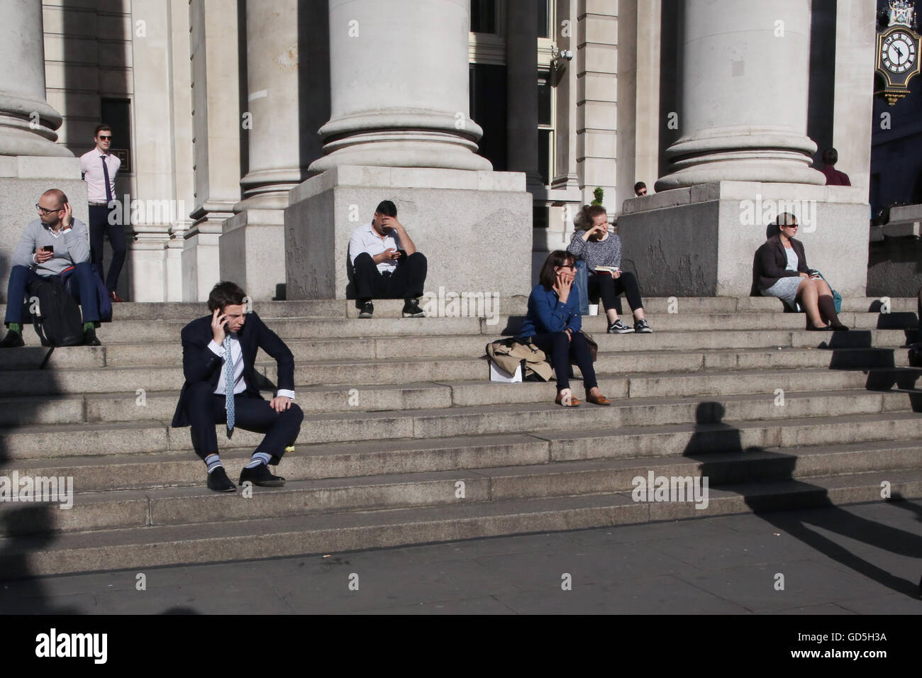 Office workers in The City of London, England, UK Stock Photo - Alamy