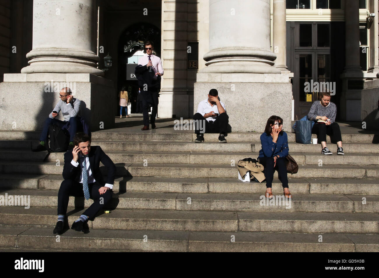 Office workers in The City of London, England, UK Stock Photo - Alamy