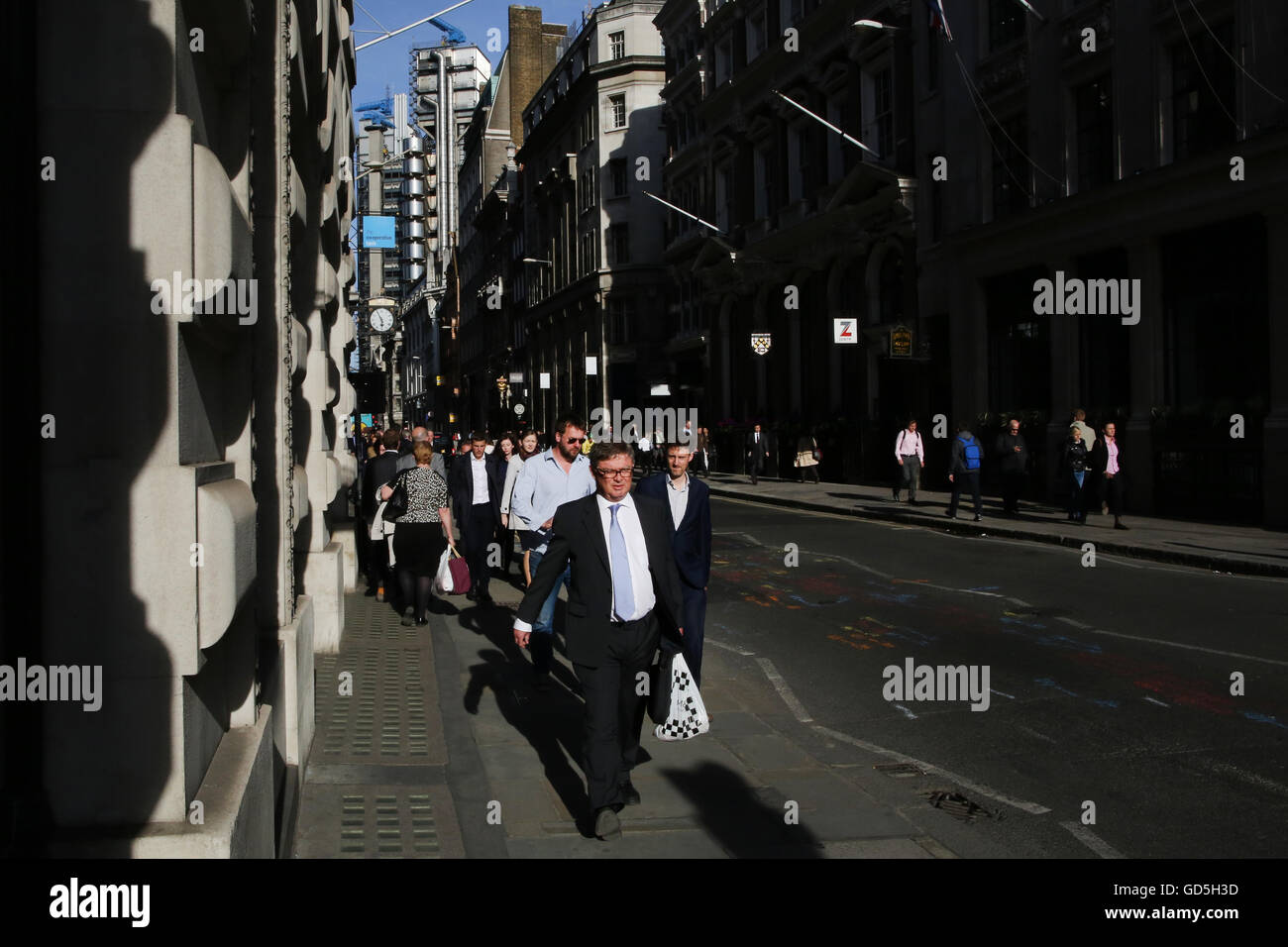 Office workers in The City of London, England, UK Stock Photo - Alamy