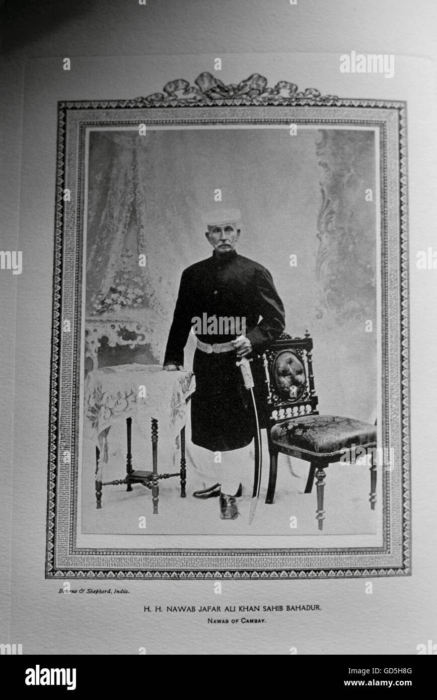 Nawab of cambay hi-res stock photography and images - Alamy