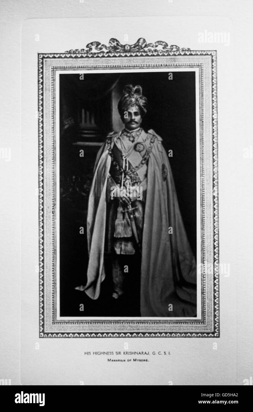 Maharaja of Mysore Stock Photo - Alamy