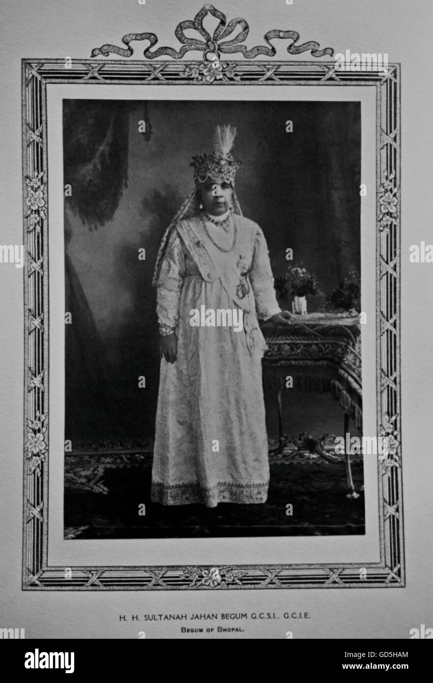 Begum of bhopal hi-res stock photography and images - Alamy