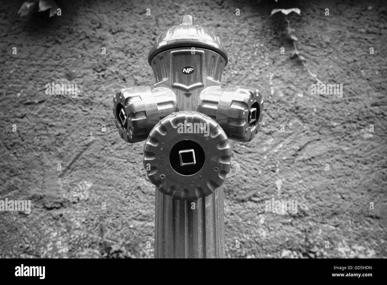 Fire hydrant rural, france, europe Stock Photo - Alamy