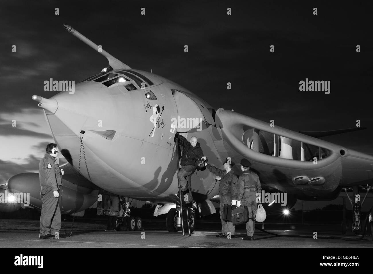 Handley Page Victor Tanker, XL231 at Elvington Stock Photo - Alamy