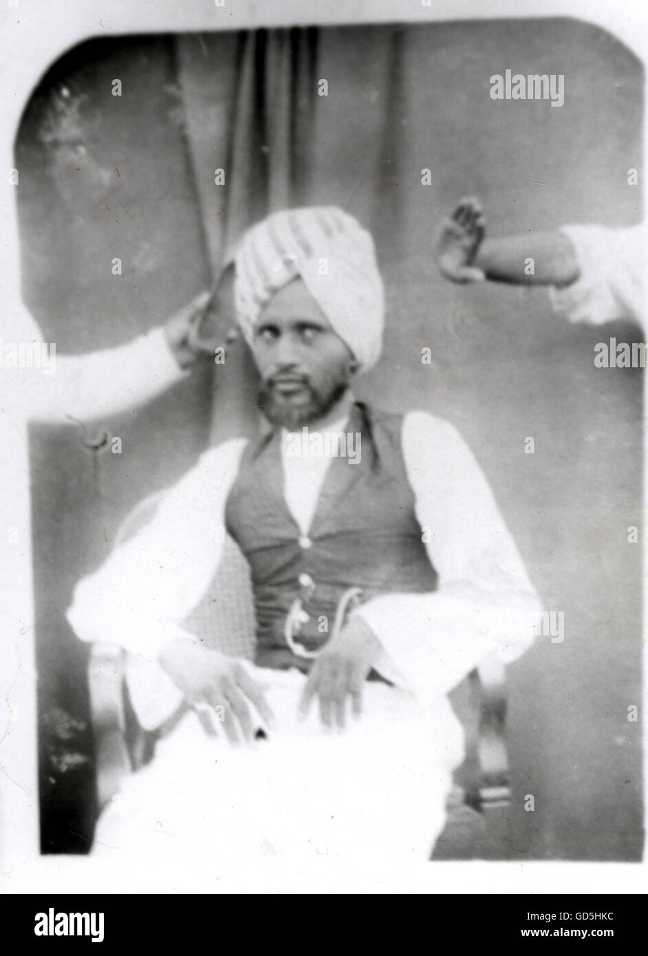 Muslim practising black magic Stock Photo - Alamy