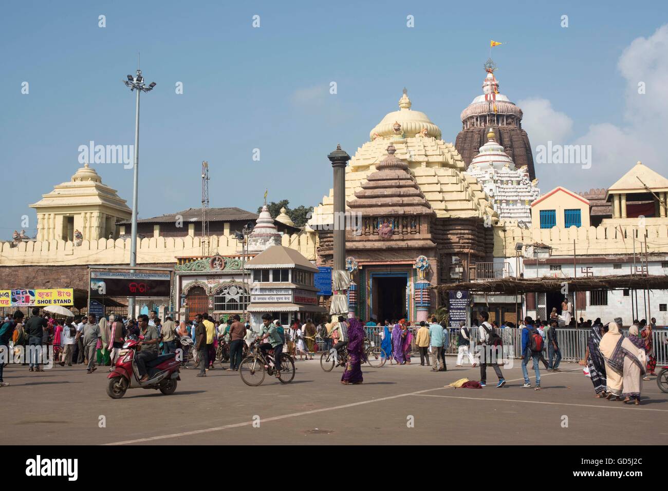 Jagannath temple complex, puri, orissa, india, asia Stock Photo - Alamy