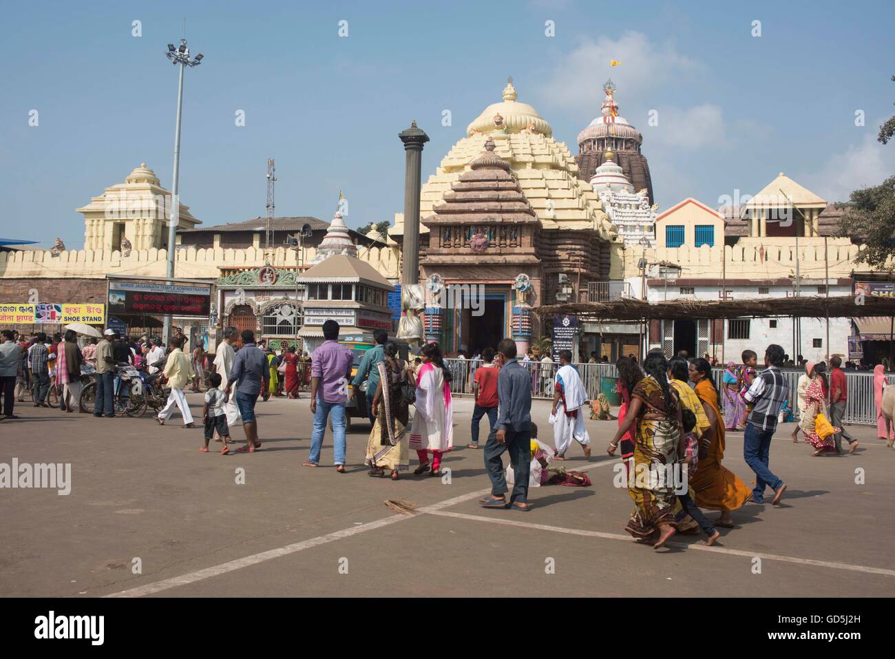 Jagannath temple complex, puri, orissa, india, asia Stock Photo - Alamy