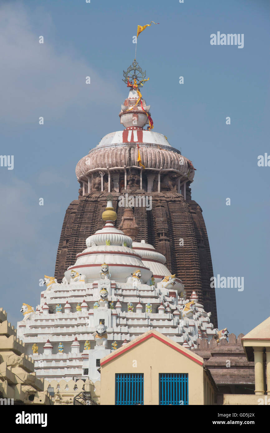 Jagannath temple complex, puri, orissa, india, asia Stock Photo - Alamy