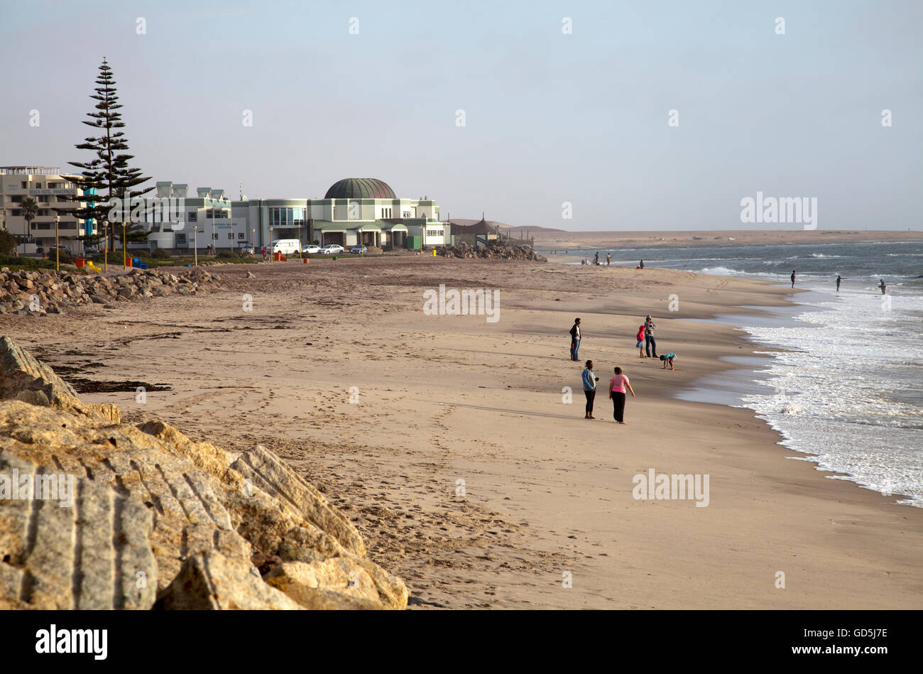 Swakopmund Beach and Seashore in Namibia Stock Photo - Alamy
