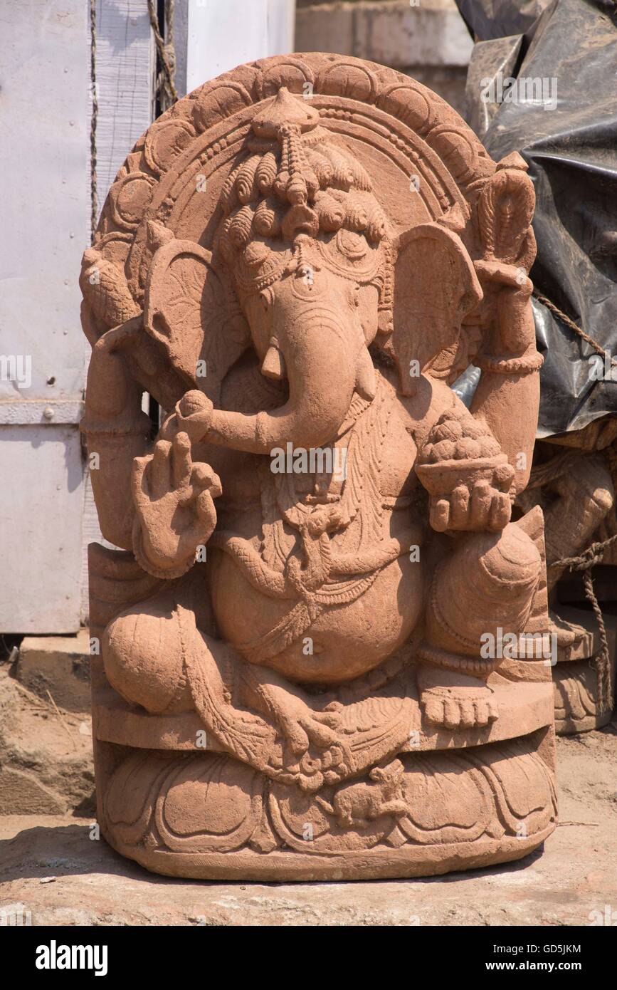 Lord ganesh statue, bedi hanuman temple, puri, orissa india asia Stock ...