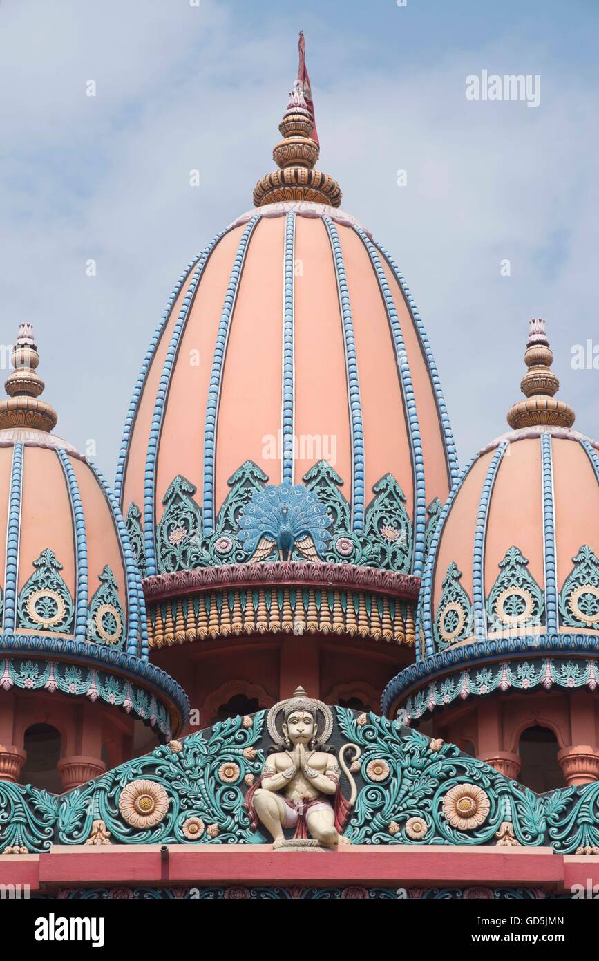 Hanuman statue, chaitanya gaudiya math, puri, orissa, india, asia Stock ...