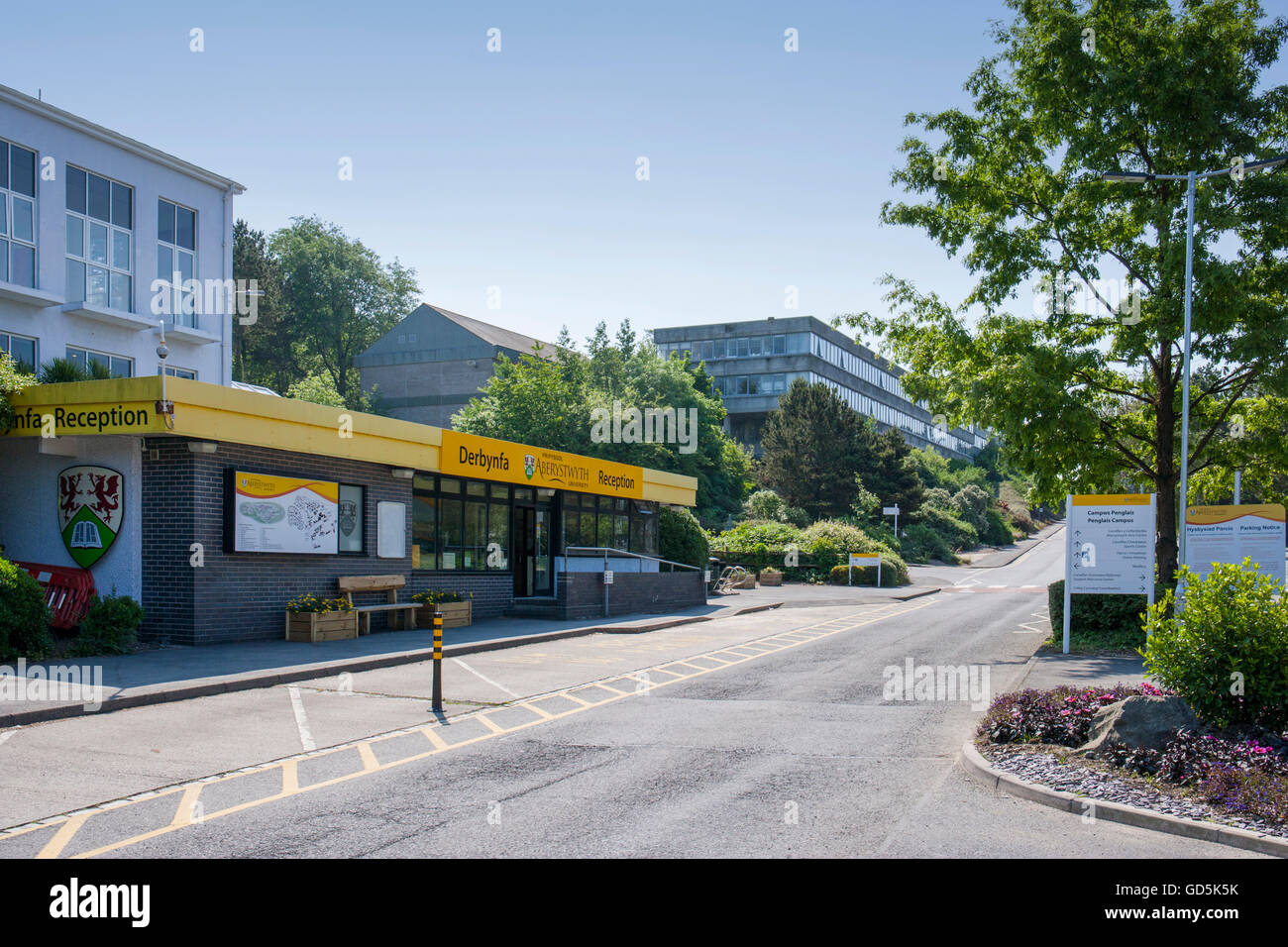Aberystwyth university campus hi-res stock photography and images - Alamy
