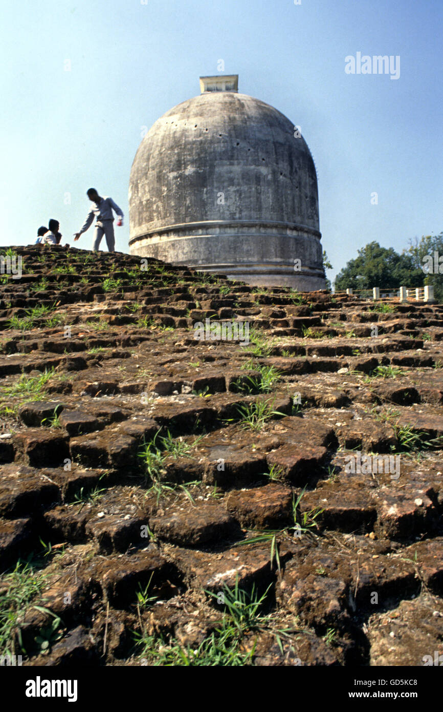 Mukutabandha Stupa in Deoria Uttar Pradesh Stock Photo - Alamy