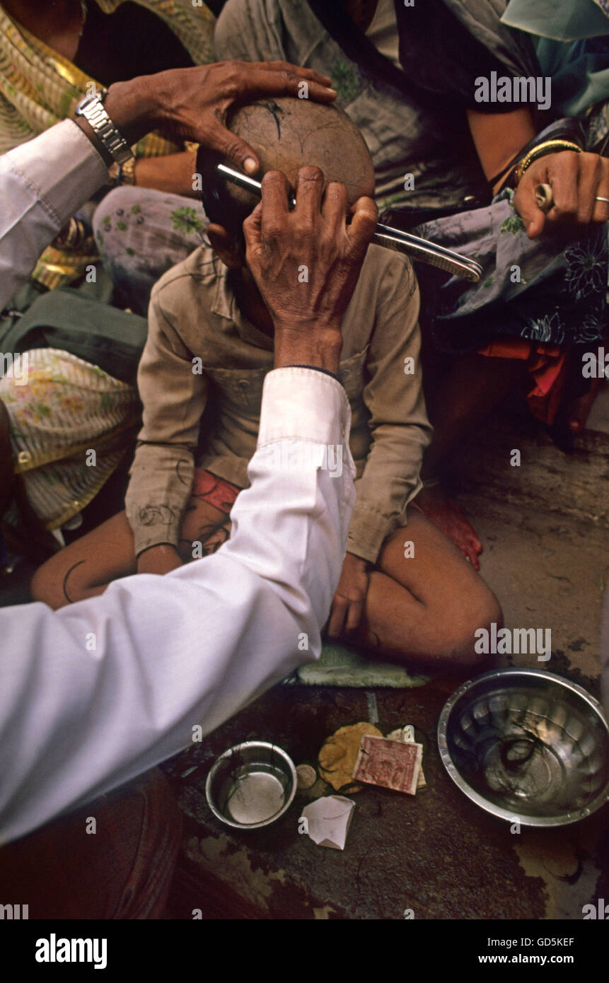 Mundan ceremony hi-res stock photography and images - Alamy