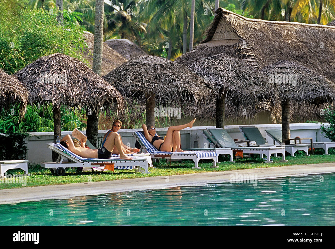 Marari beach resort Stock Photo - Alamy