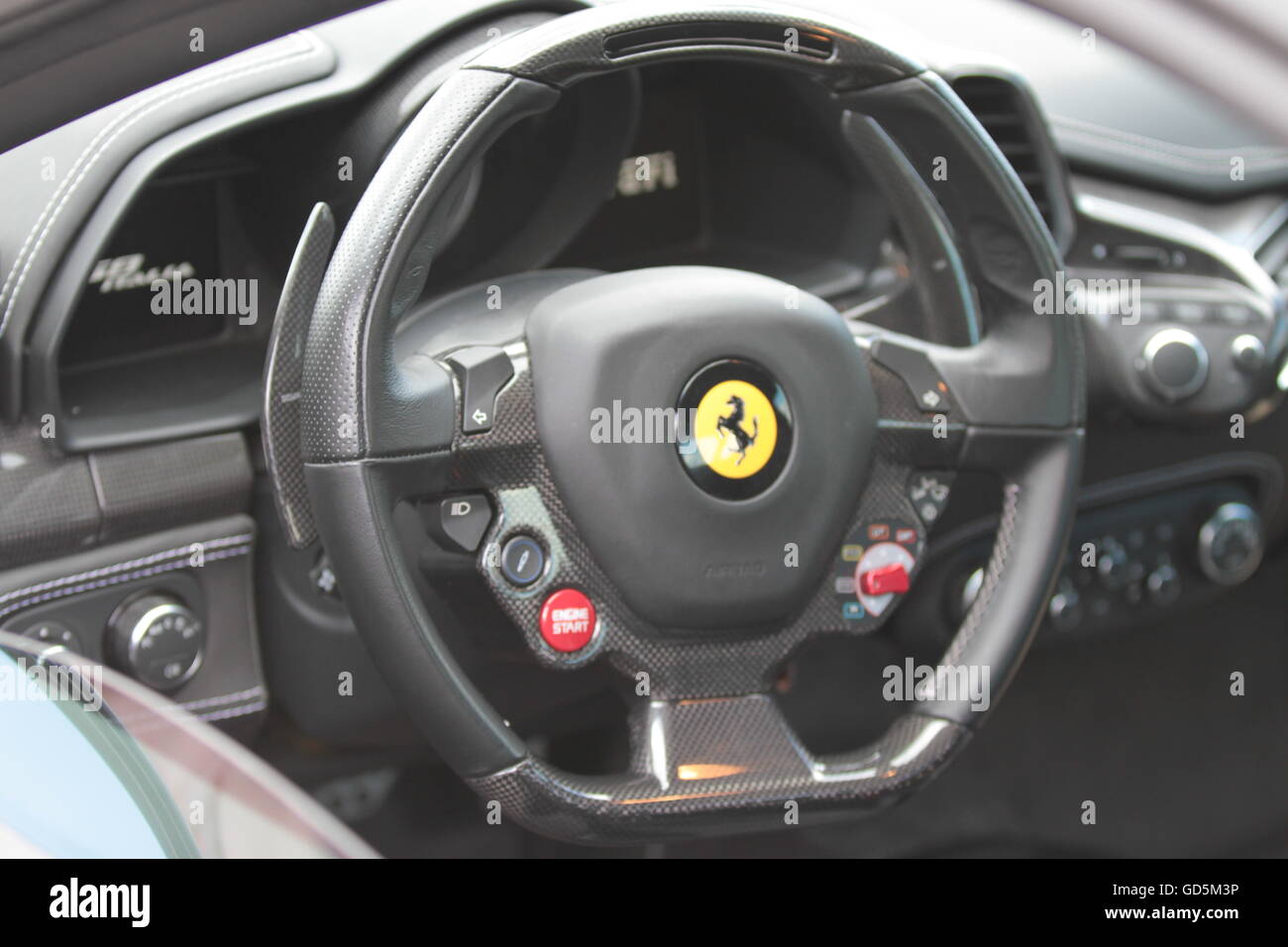 Ferrari dashboard hi-res stock photography and images - Alamy