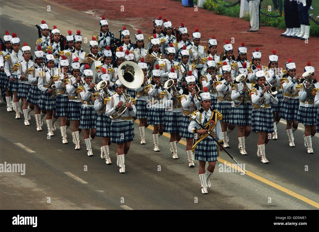 School children band Stock Photo - Alamy