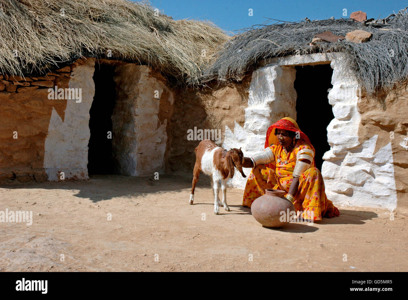 Woman of Rupsi Village Stock Photo - Alamy