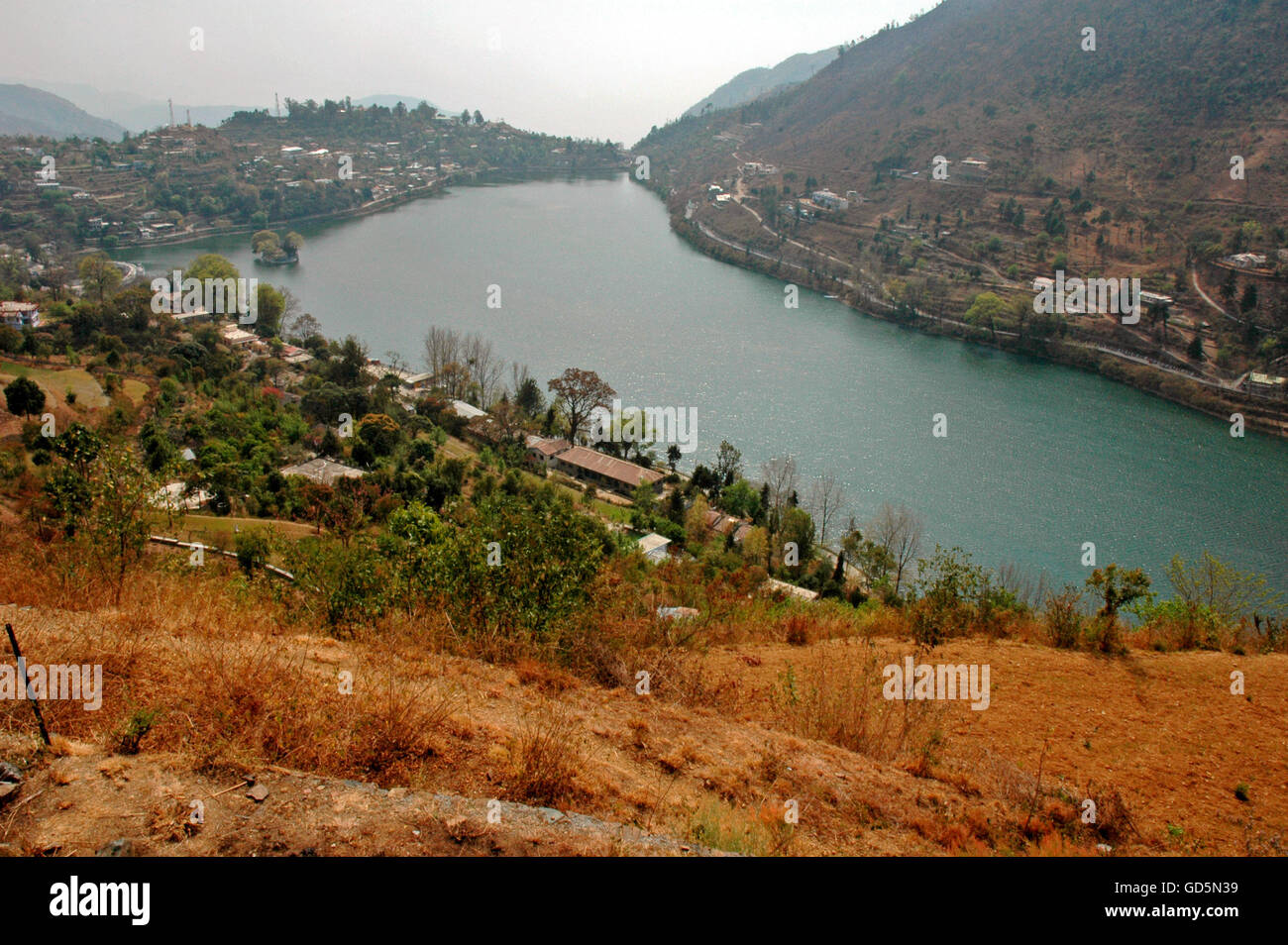 Bhimtal lake hi-res stock photography and images - Alamy
