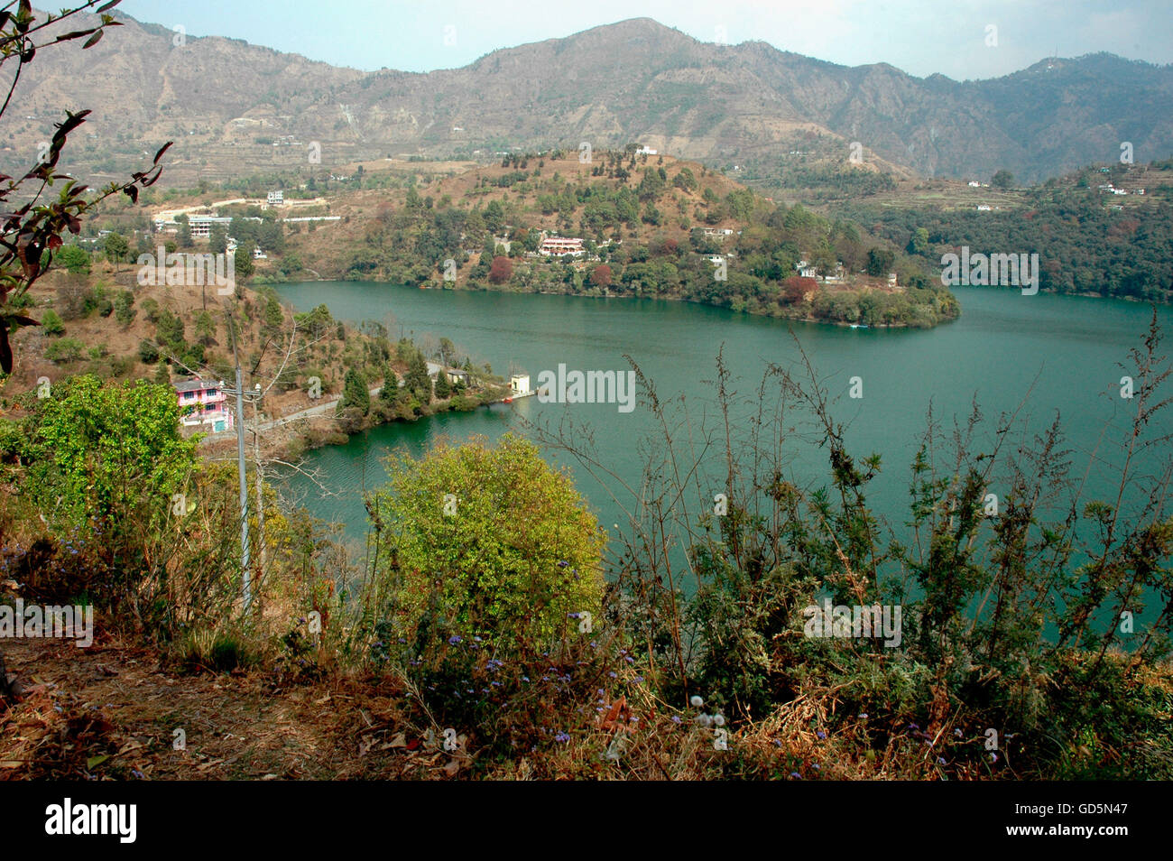 View of lake Stock Photo - Alamy