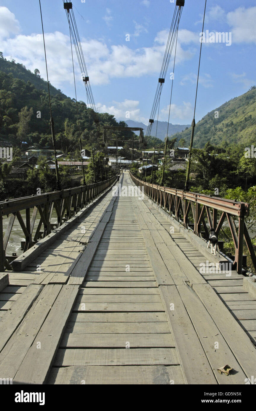 Arunachal Pradesh Bridge High Resolution Stock Photography and Images ...