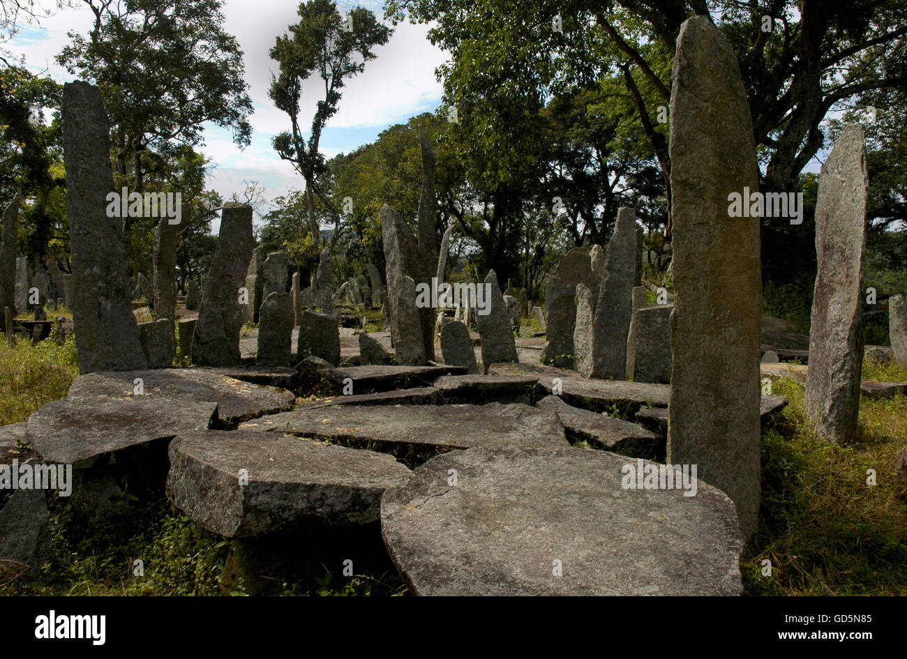 Nartiang monoliths hi-res stock photography and images - Alamy