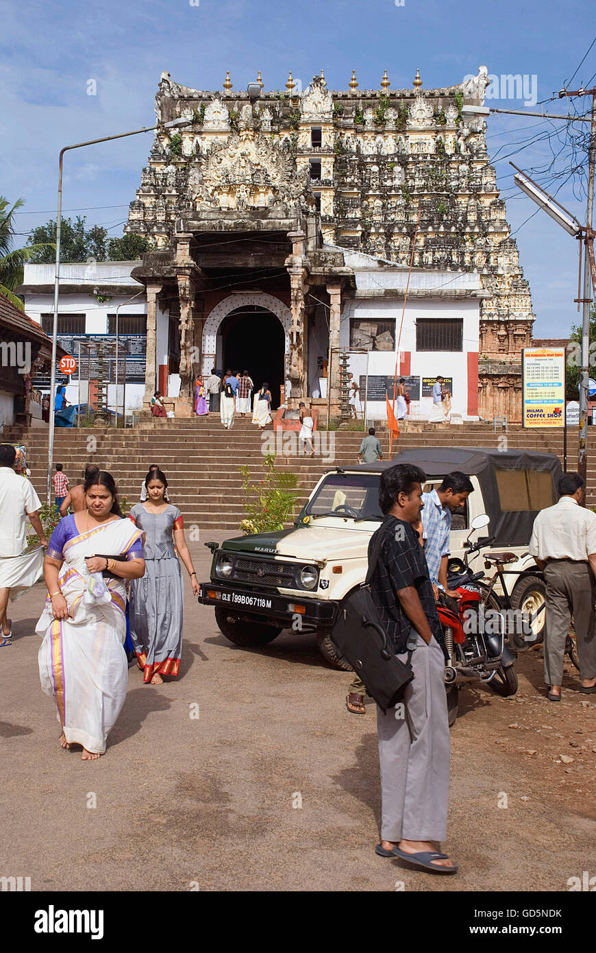 Padmanabha Swamy Temple Stock Photo - Alamy