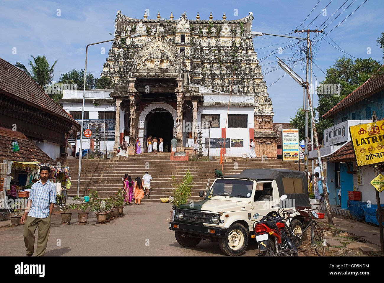 Padmanabha swamy temples hi-res stock photography and images - Alamy