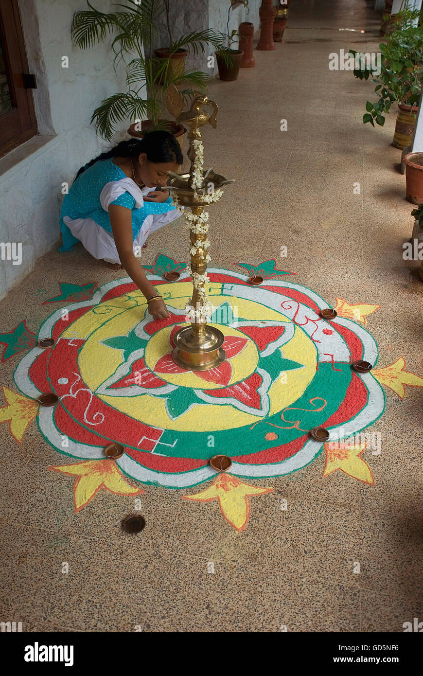 Kerala Festivals Onam Celebration High Resolution Stock Photography and ...