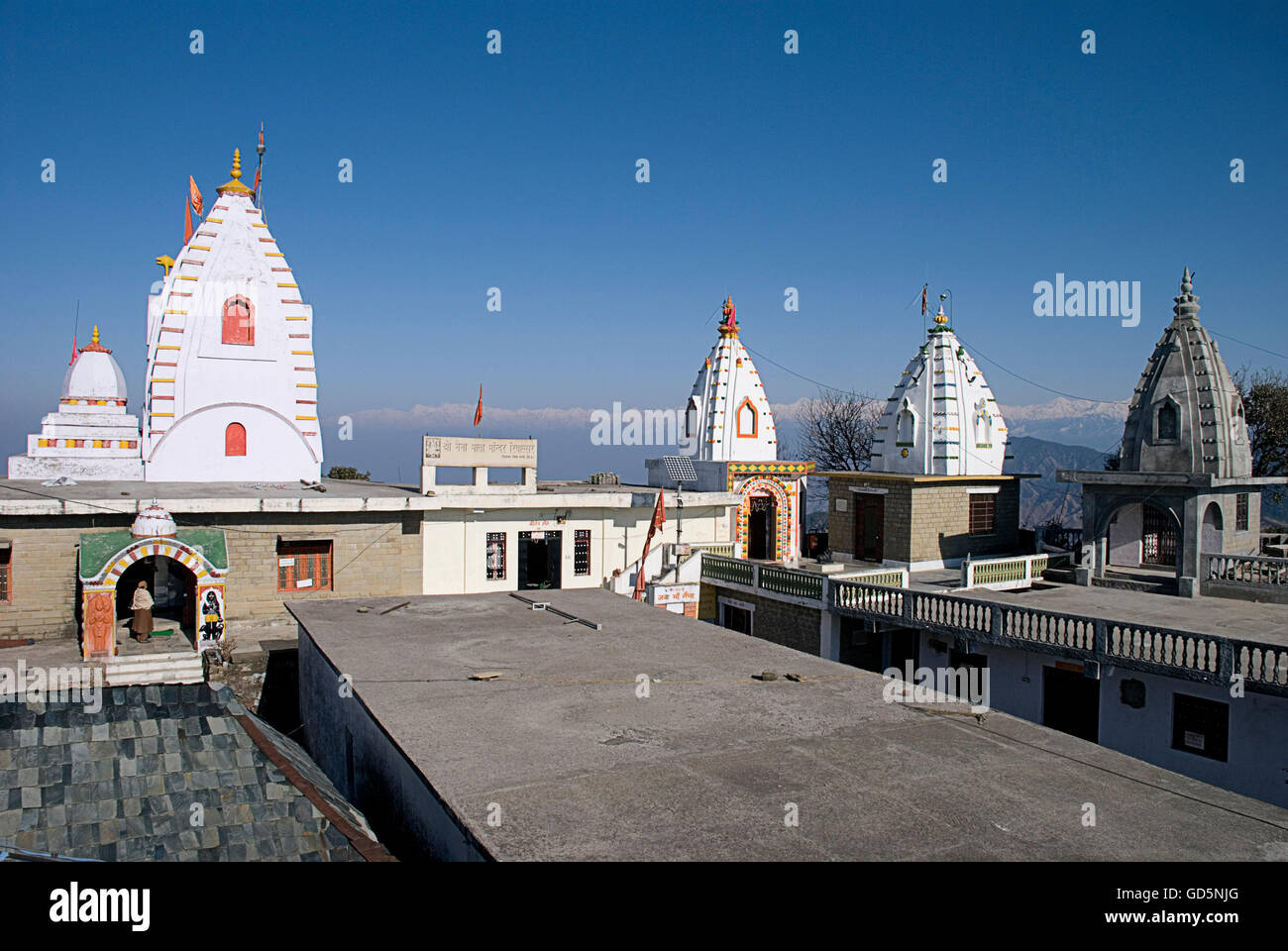 Naina Devi Temple Stock Photo - Alamy