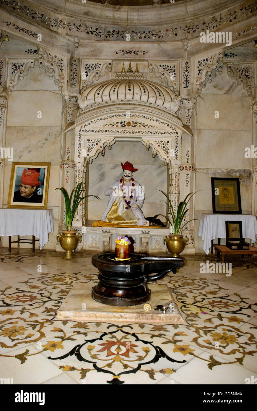 Interior of Madhav Rao Scindia Stock Photo - Alamy