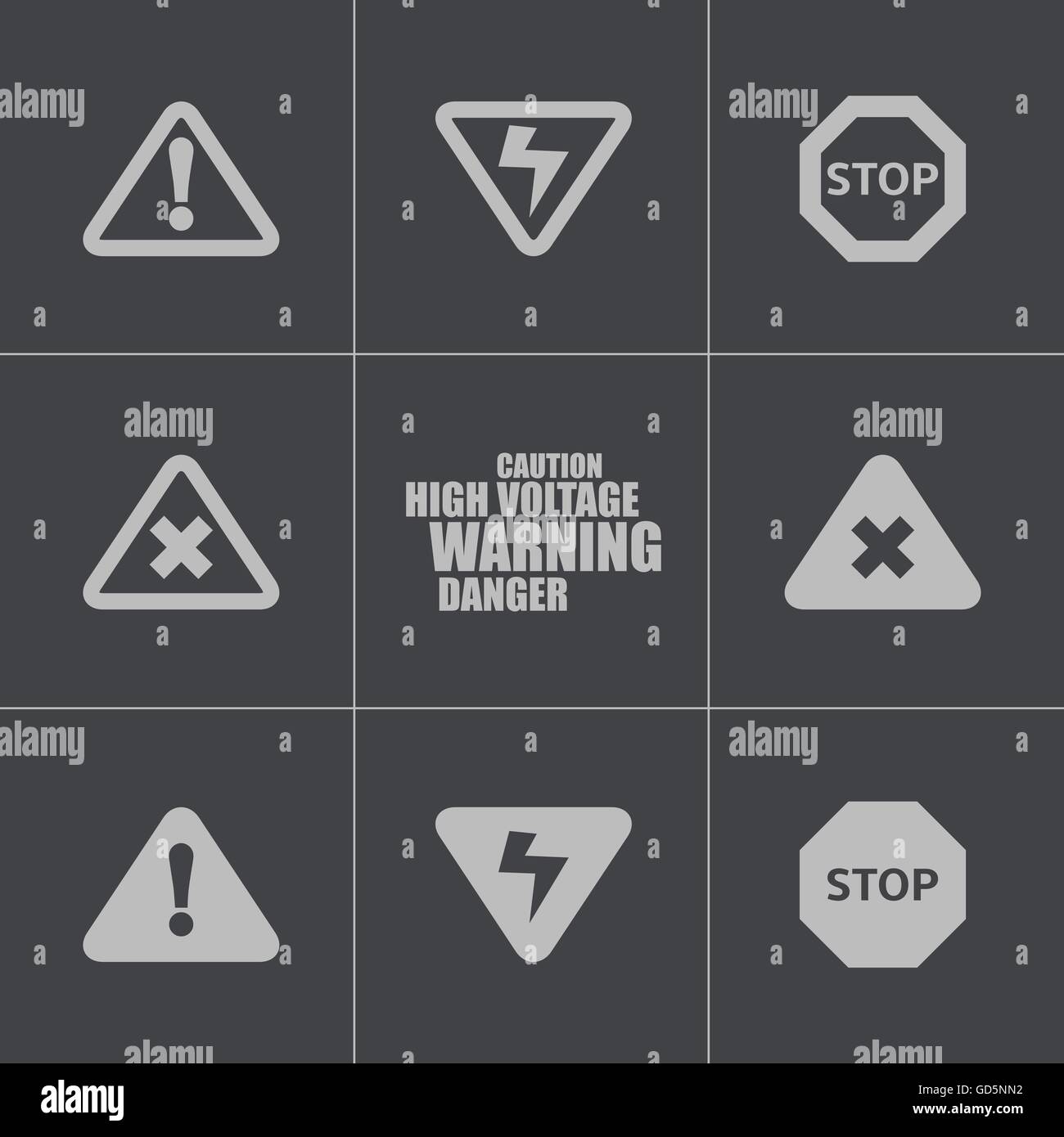 International Warning Signs And Symbols
