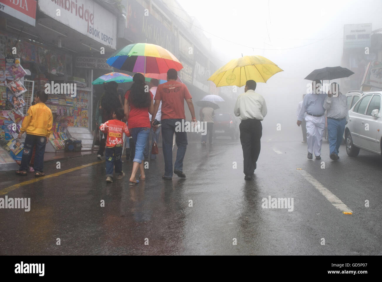 Rainy day umbrella india hi-res stock photography and images - Alamy