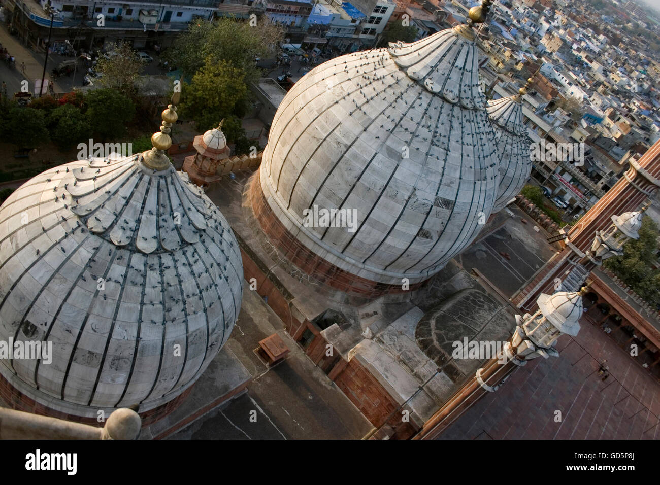 Jama masjid delhi aerial hi-res stock photography and images - Alamy